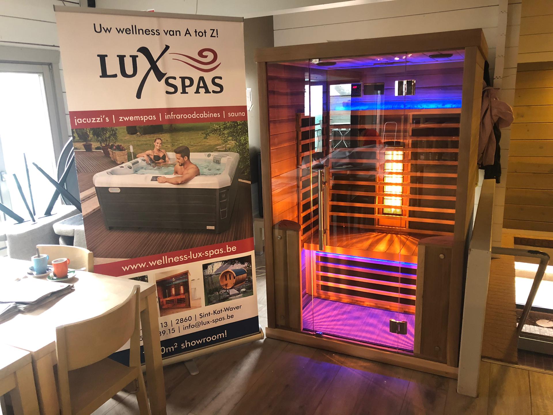 Realisaties Infralux infraroodcabines